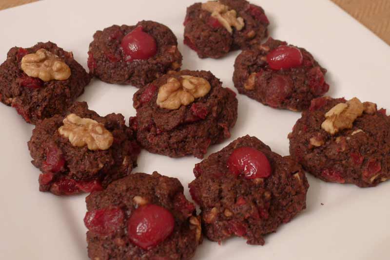 Chocolate Cherry Drops