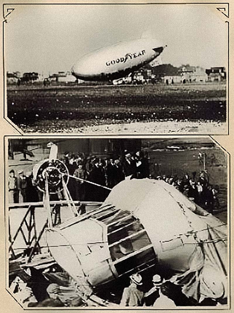 Akron's Goodyear Blimps - Early History Photos - Akron Ohio Moms