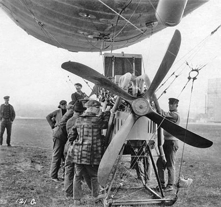 Akron's Goodyear Blimps - Early History Photos - Akron Ohio Moms