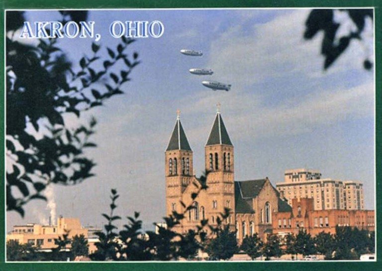 Akron's Goodyear Blimps - Early History Photos - Akron Ohio Moms