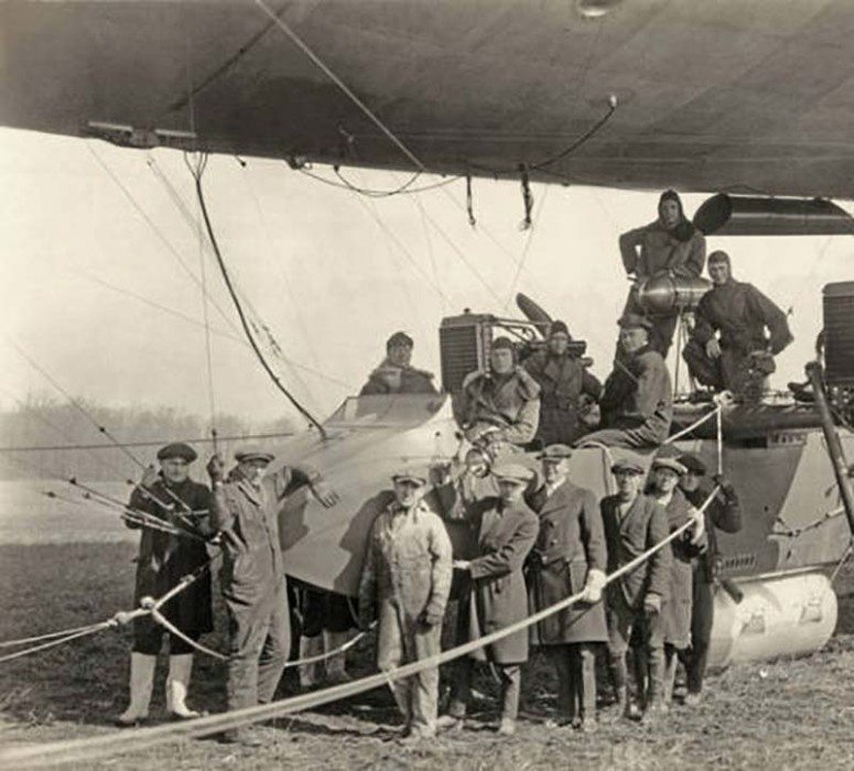Akron's Goodyear Blimps - Early History Photos - Akron Ohio Moms