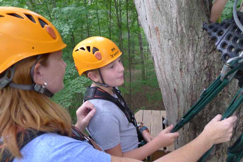 Our Family Adventure Zip Lining at ZipZone Canopy Tours in Columbus ...