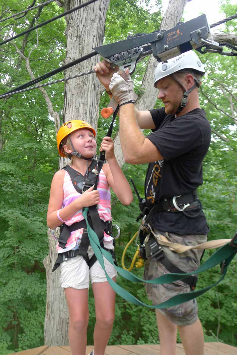 Our Family Adventure Zip Lining at ZipZone Canopy Tours in Columbus ...
