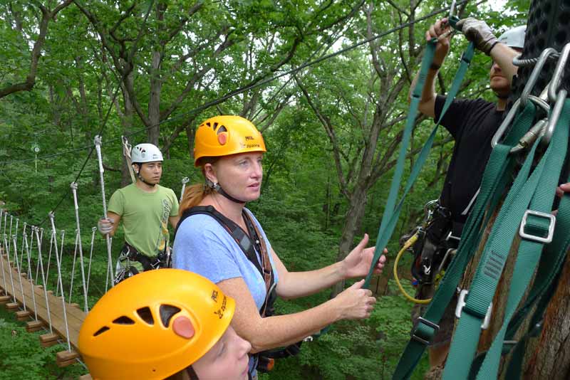 Our Family Adventure Zip Lining at ZipZone Canopy Tours in Columbus ...
