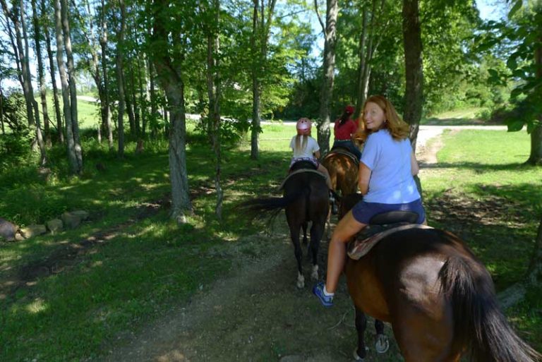 Horseback Riding in Santa Claus, IN at Santa's Stables - Akron Ohio Moms