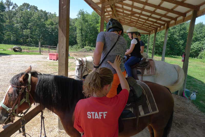 Horseback Riding in Santa Claus, IN at Santa's Stables - Akron Ohio Moms