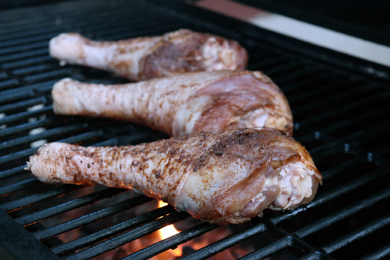 Colossal Grilled Turkey Legs and Spicy Blooming Onion Recipes - Akron ...