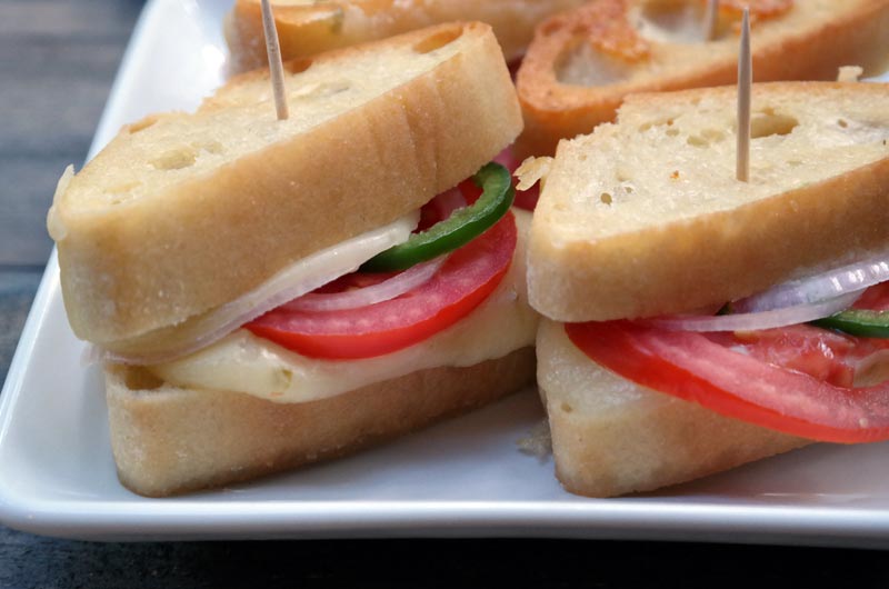 5 Mini Grilled Cheese Sandwich Appetizer Ideas +BLT Grilled Cheese ...