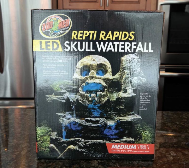 Building a BioActive Terrarium with Zoo Med Repti Rapids LED Waterfall ...