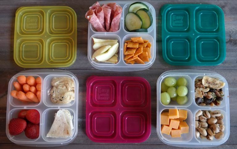 Portion Control Snack Boxes for Travel, Work, Camp, School & More ...