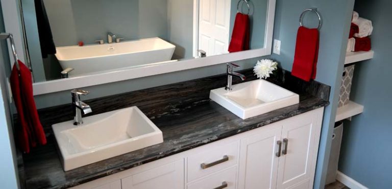 Check Out the Vessel Sinks We Installed in our Master Bathroom! - Akron ...