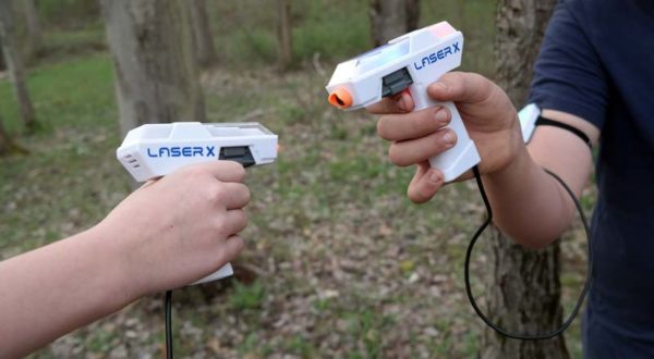 It's Time for Laser Tag Fun with Laser X Micro Blasters! - Akron Ohio Moms