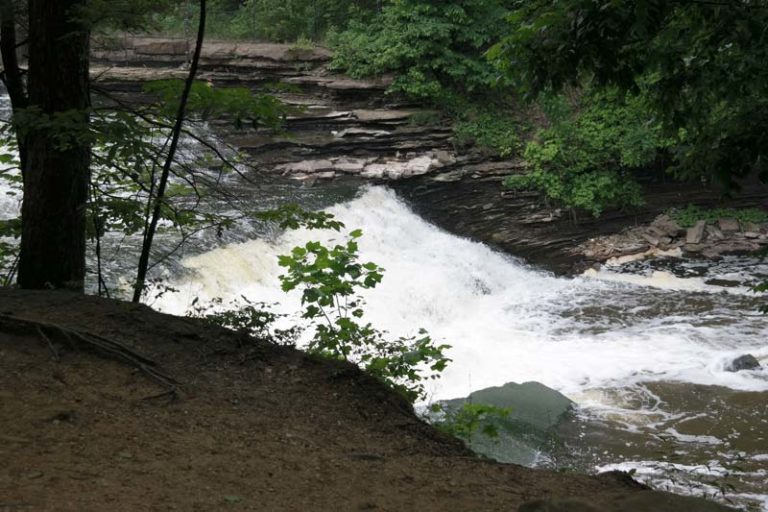 Visit the Gorge Metro Park for Waterfalls and a Cave in Cuyahoga Falls ...