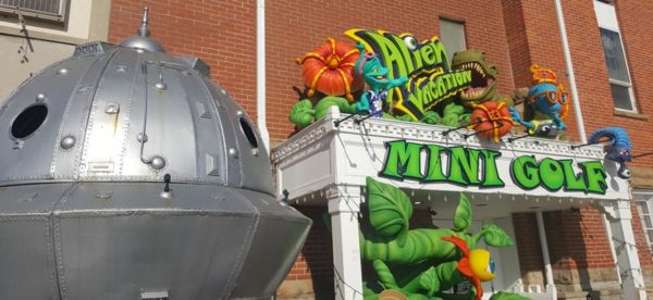 Out of this World Fun at Alien Vacation Mini Golf! - Akron Ohio Moms