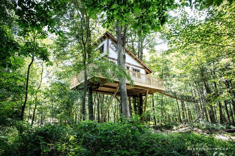 7 Magical Ohio Tree Houses You Can Rent - Akron Ohio Moms
