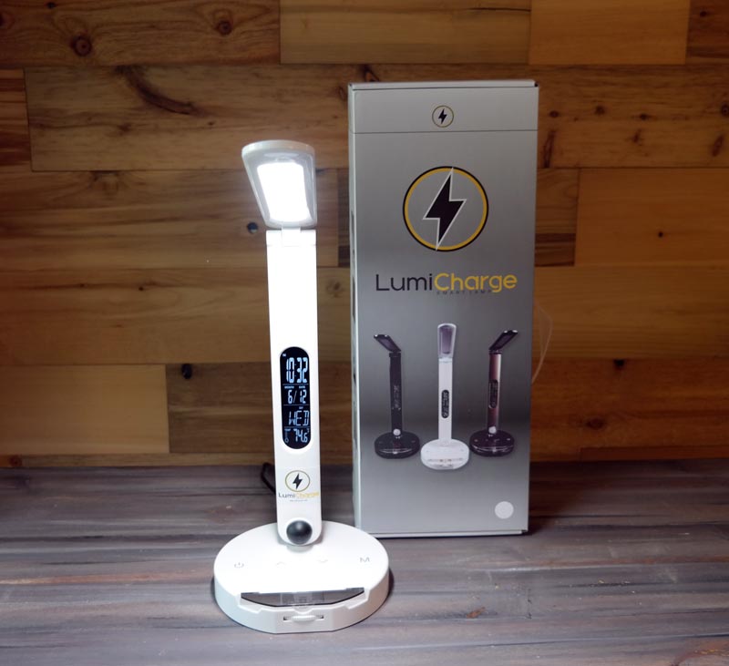 Dimmable LED Lamp & Universal Charger in One - LumiCharge Does it All ...