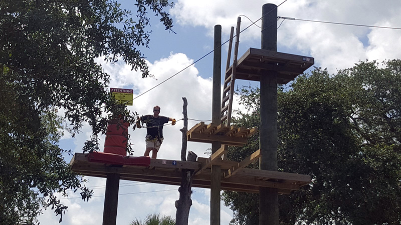 We Went Ziplining Over Alligators! - Akron Ohio Moms