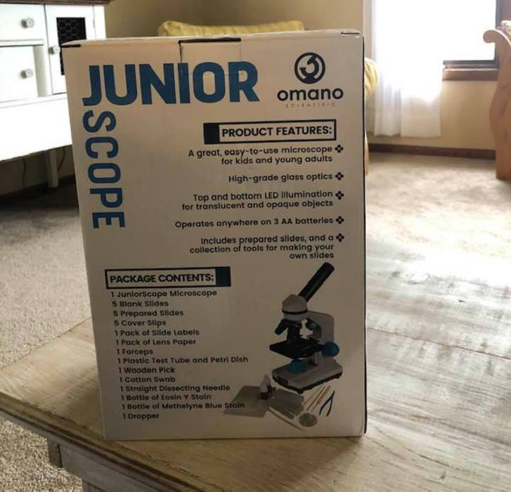 Magnify At-Home Learning with the Omano JuniorScope Microscope for Kids ...