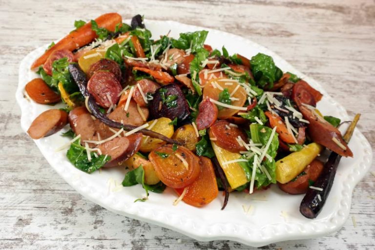 Summer Root Vegetables with Sausage Recipe - Akron Ohio Moms