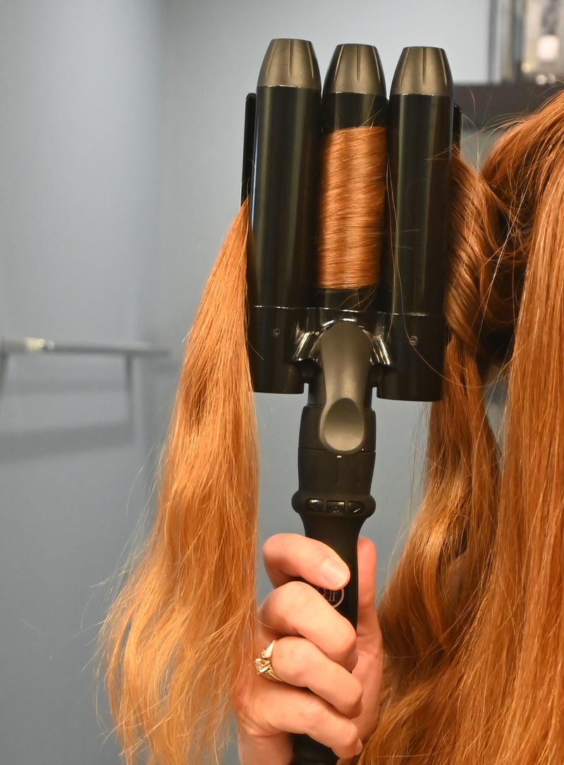 How to Get Mermaid Waves Quick & Easy with Bombay Hair - Akron Ohio Moms