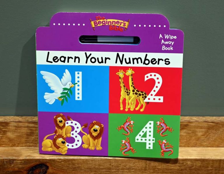 Preschoolers Learn Numbers with Beginner's Bible Workbooks - Akron Ohio ...
