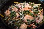 Creamy Garlic Swiss Chard Chicken Recipe to Eat the Rainbow - Akron ...