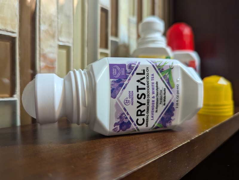 Best Roll-On Natural Deodorants by CRYSTAL - Akron Ohio Moms