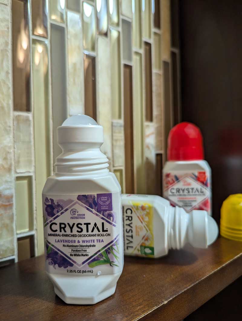 Best Roll-On Natural Deodorants by CRYSTAL - Akron Ohio Moms