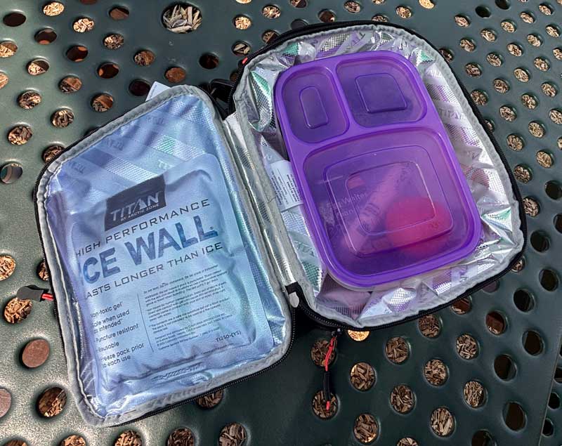 Titan Expandable Lunch Bag Review: One Bag, Two Sizes - Akron Ohio Moms