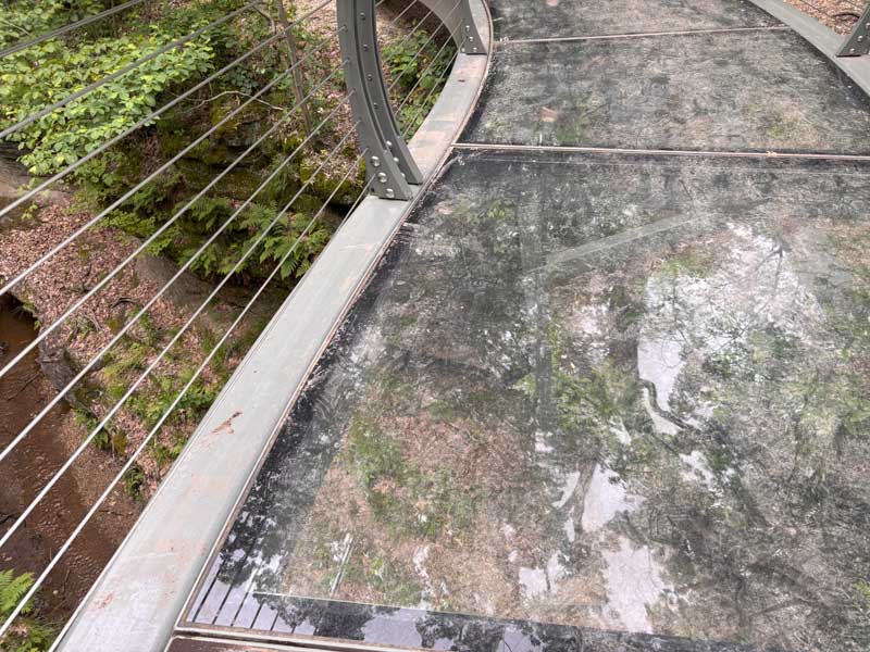 Falls Edge Glass Walkway at Nelson-Kennedy Ledges: Ohio’s New 137-Foot ...