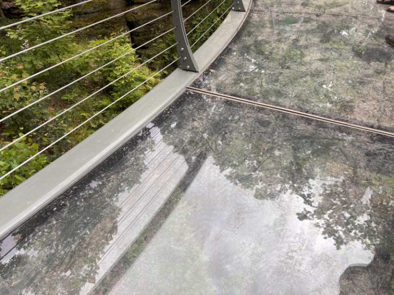 Falls Edge Glass Walkway at Nelson-Kennedy Ledges: Ohio’s New 137-Foot ...