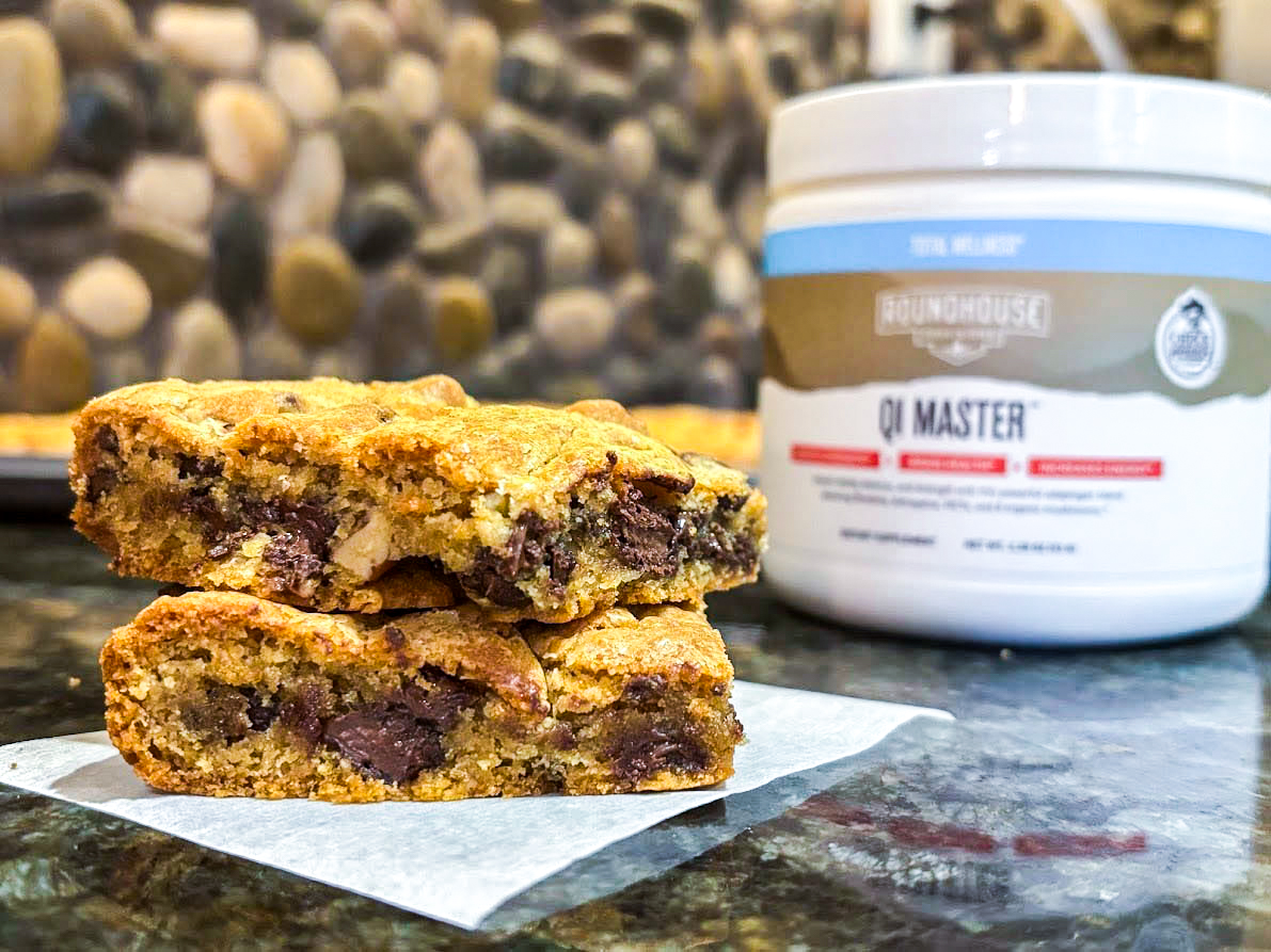 "Fun Guy" Chocolate Chip Cookie Bars Recipe: The Secret to Healthier ...