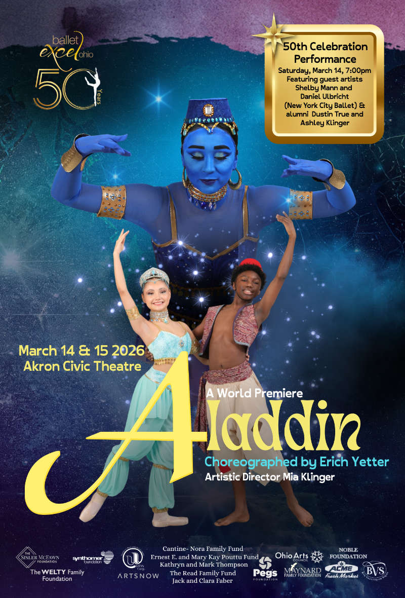 Magical Family Fun at Aladdin with Ballet Excel Ohio in Akron + Enter ...